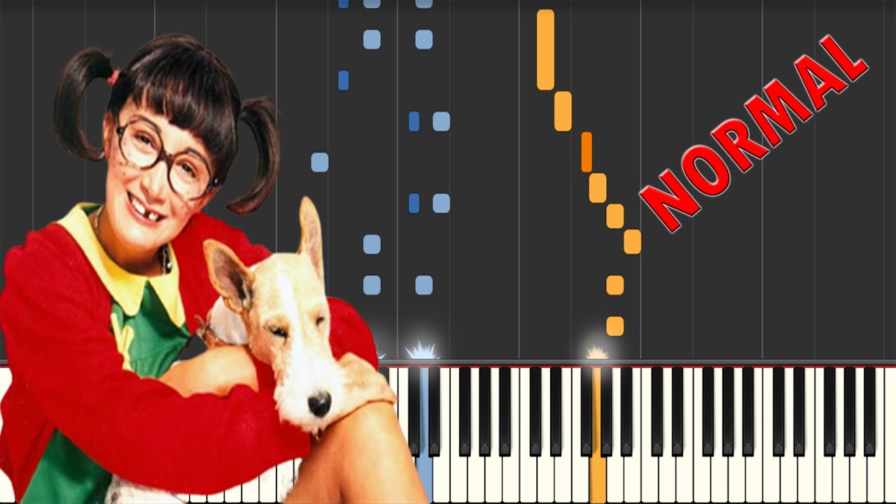 PELUCHIN CHIN CHIN / PIANO TUTORIAL - YouTube