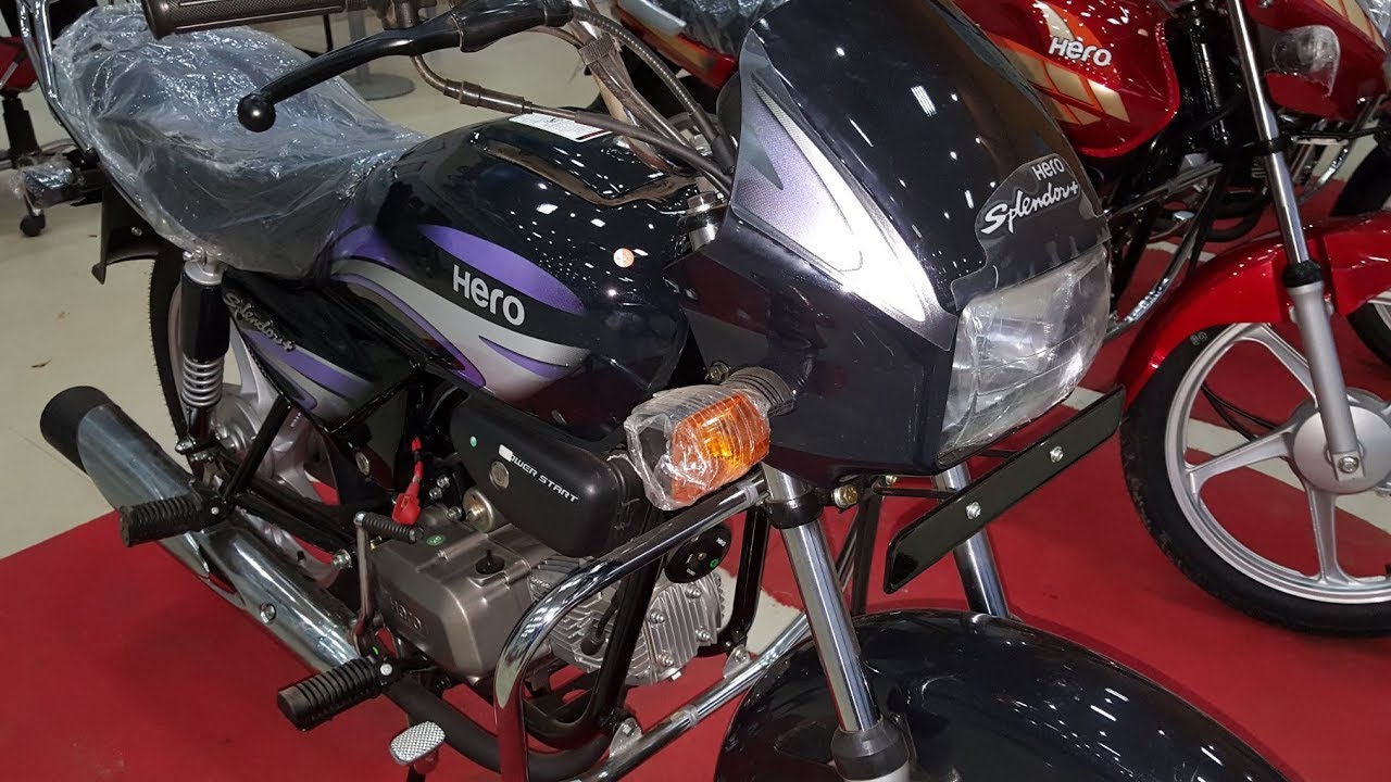 Hero Splendor Plus - APDV Engine with Superb Mileage - YouTube