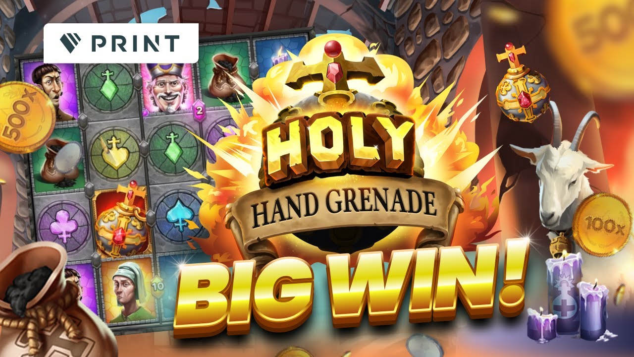 MASSIVE WIN on Holy Hand Grenade | Print Studios - YouTube