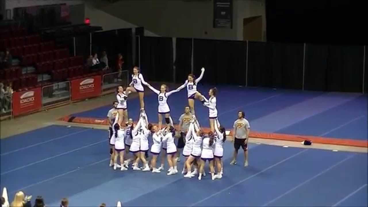 Baldwin HS Cheerleading - IUP Competition 2015-11 - YouTube