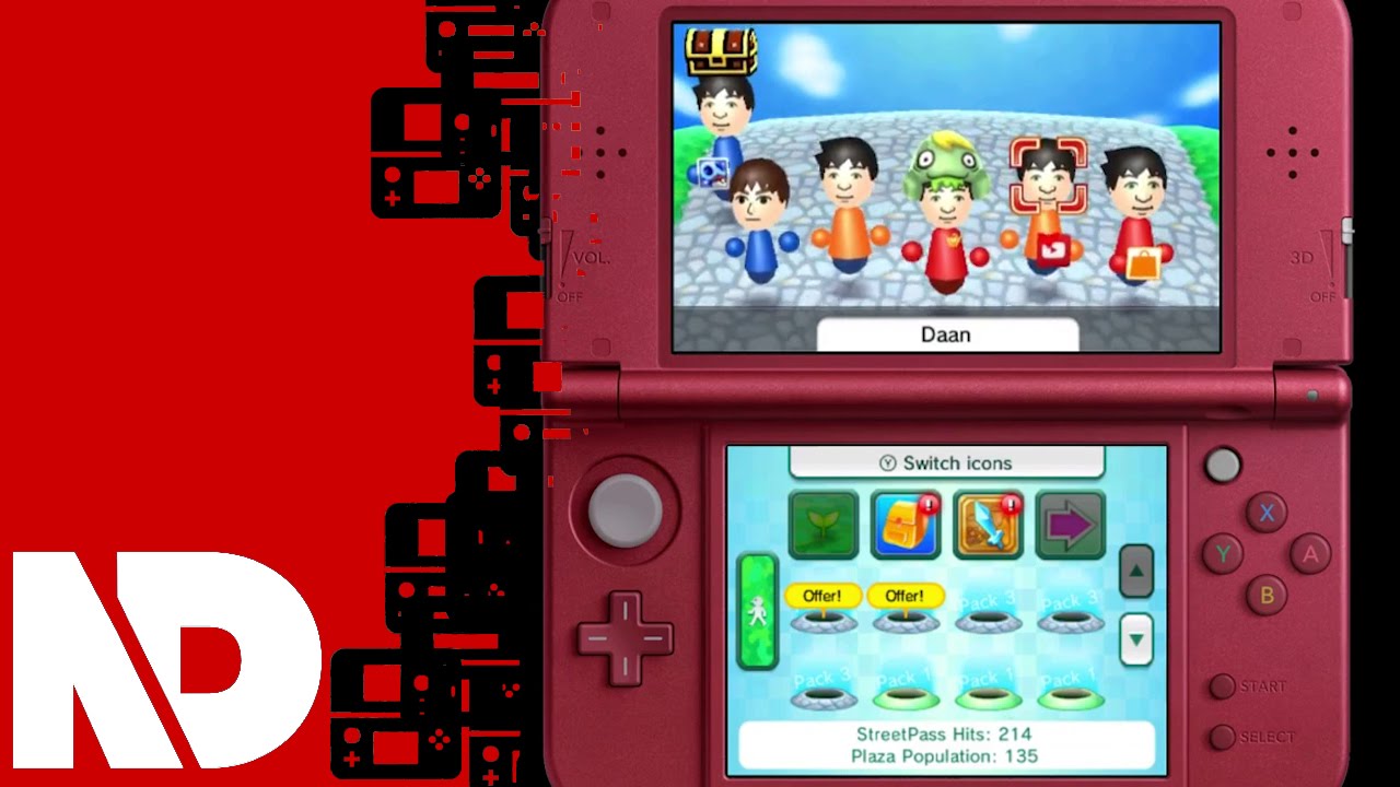 [StreetPass Mii Plaza] Pack 3 Update Overview - YouTube