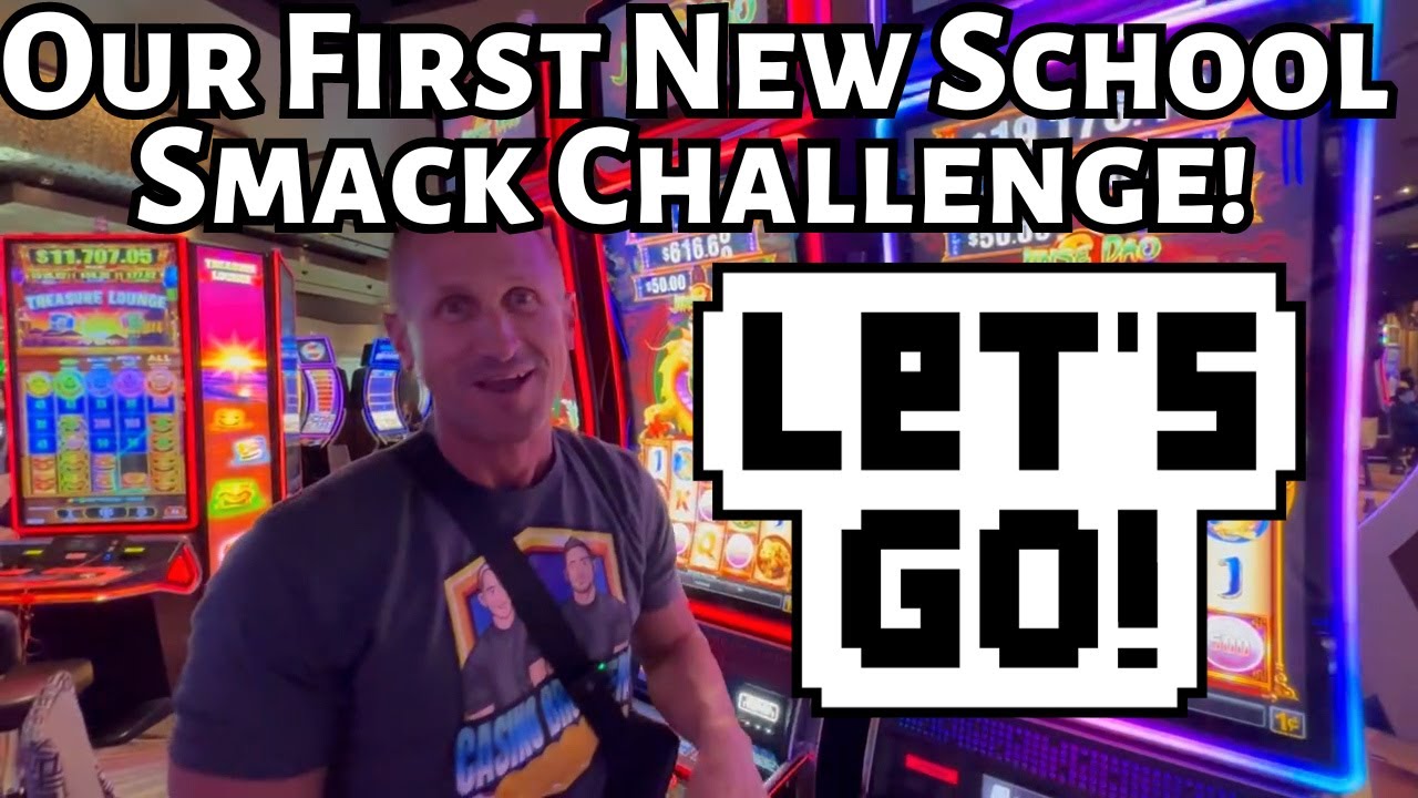 Our First New School Smack Challenge! Let's Go! - YouTube