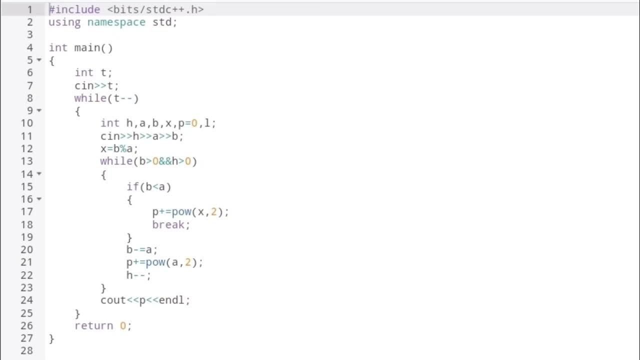 Codechef long challenge | Slow solution | c++ solution - YouTube