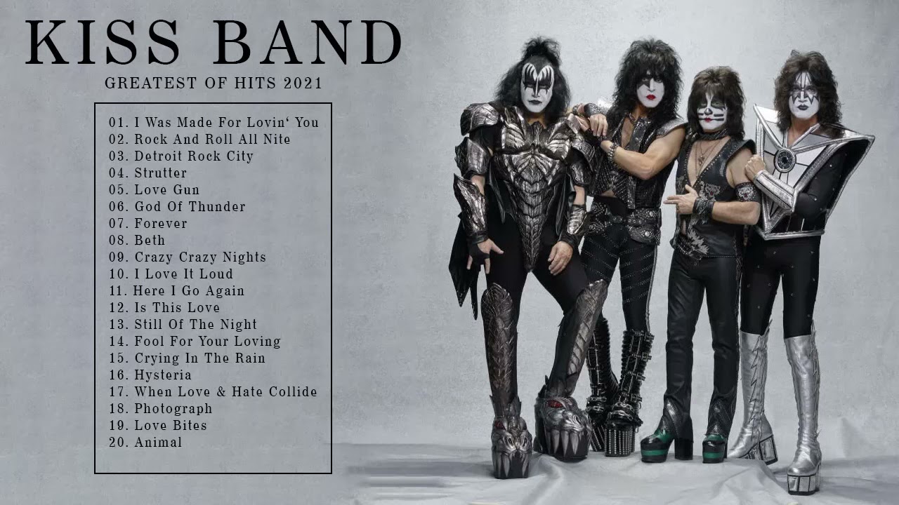 Kiss Greatest Hits Full Album | Best Song Of Kiss Playlist ( 2021 ...