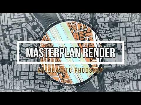 MASTERPLAN RENDER ARCHITECTURE TUTORIAL INDONESIA - YouTube