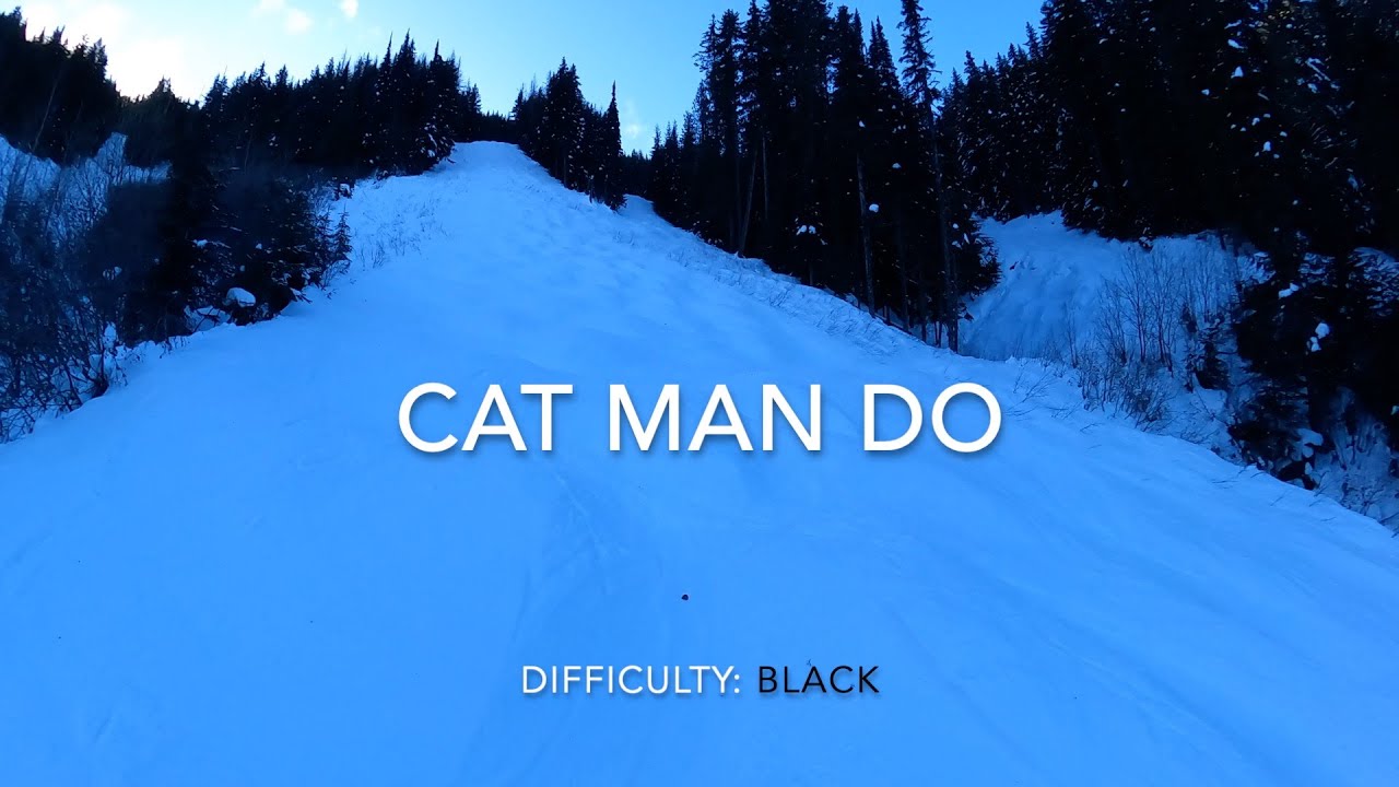 Silver Star Guided Ski Tour: Cat Man Do - YouTube