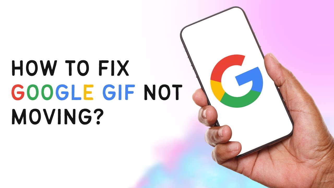 How To Fix Google GIF Not Moving - YouTube