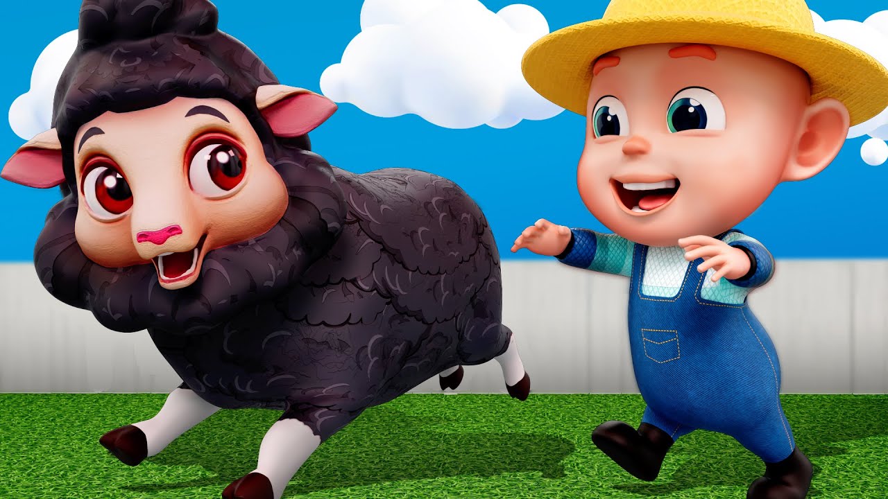Baa Baa Black Sheep + Animals Farm Song | More Nursery Rhymes & Kids ...