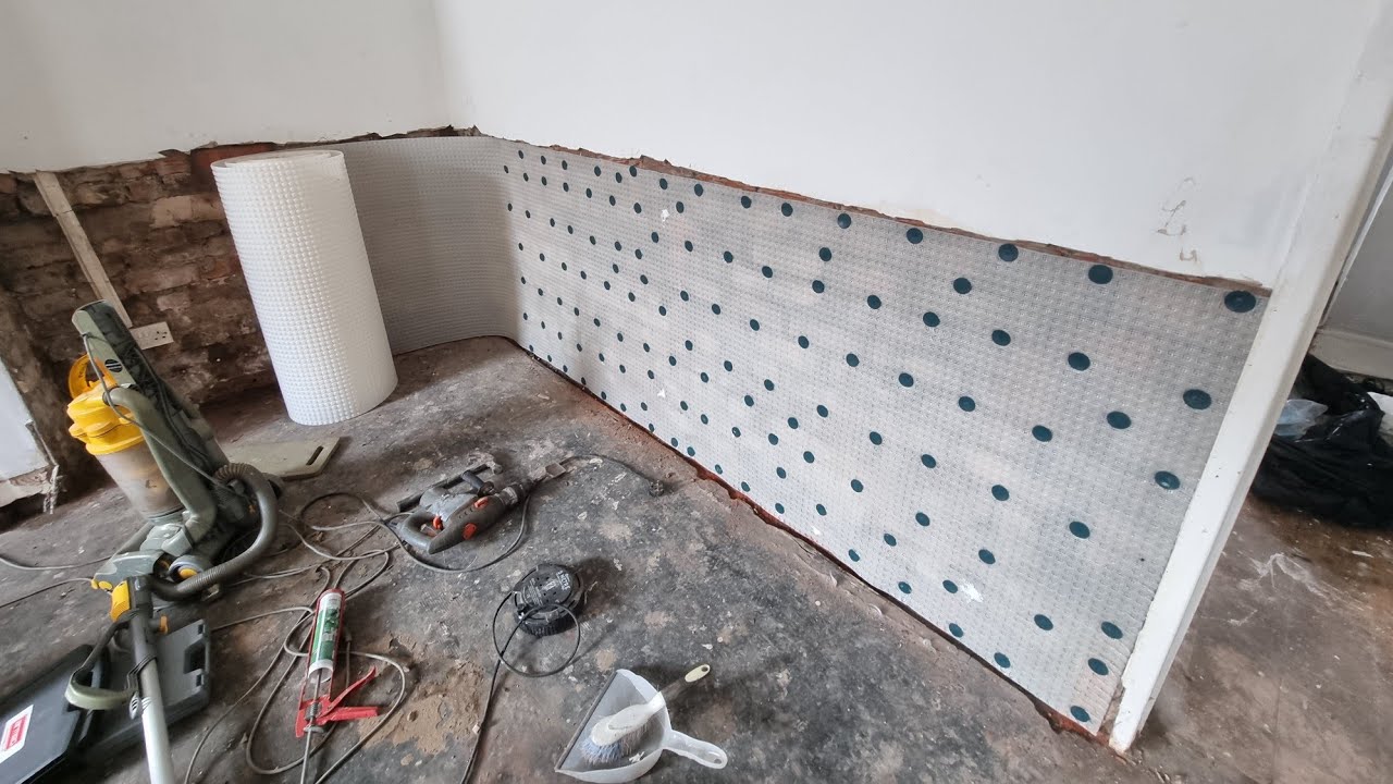 DIY Damp Proofing Membrane - Low Budget - YouTube