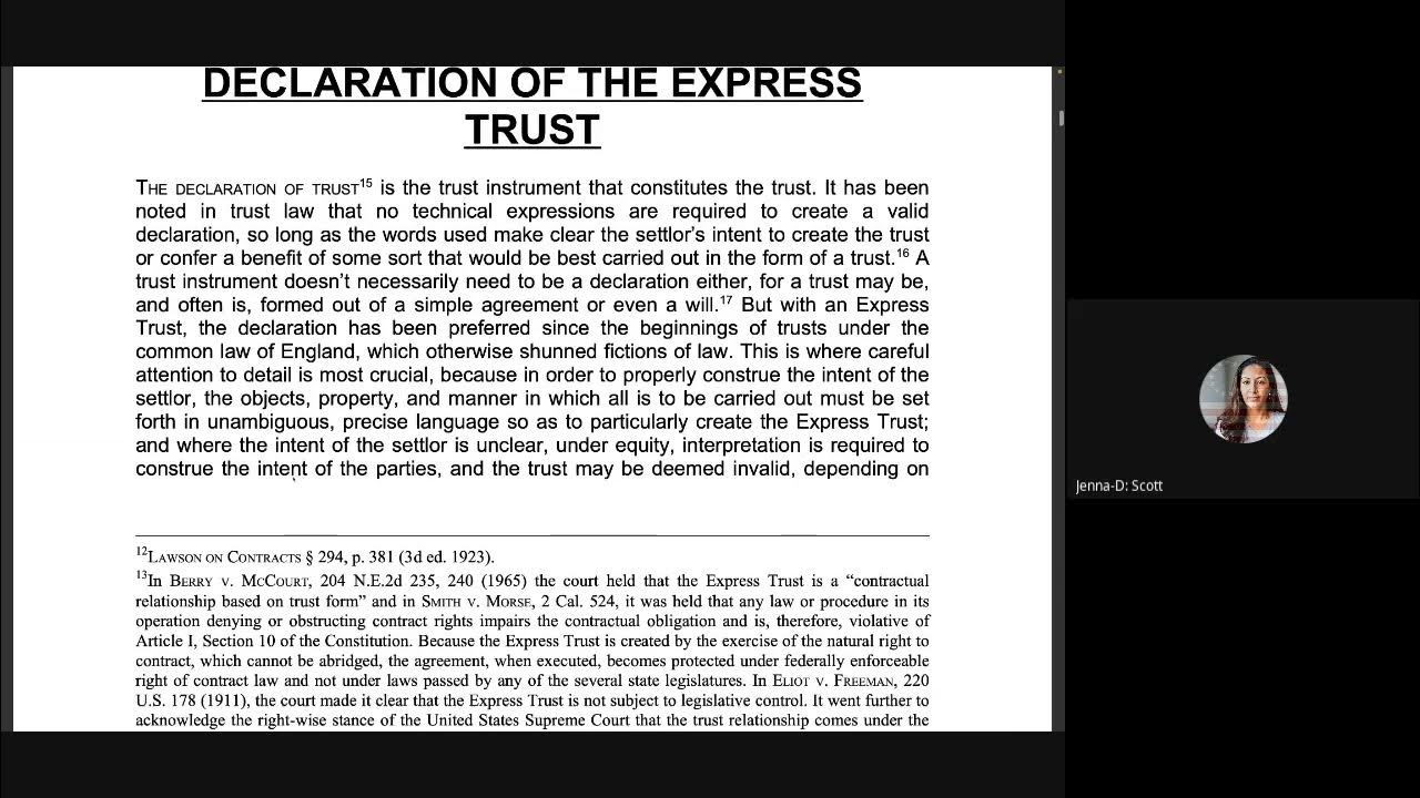 [02] Weiss's Concise Trustee Handbook - Part 2 - Pages 2 - 8 - YouTube