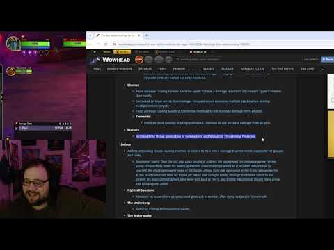 The War Within Hotfixes : Delve Scaling & Brann - YouTube