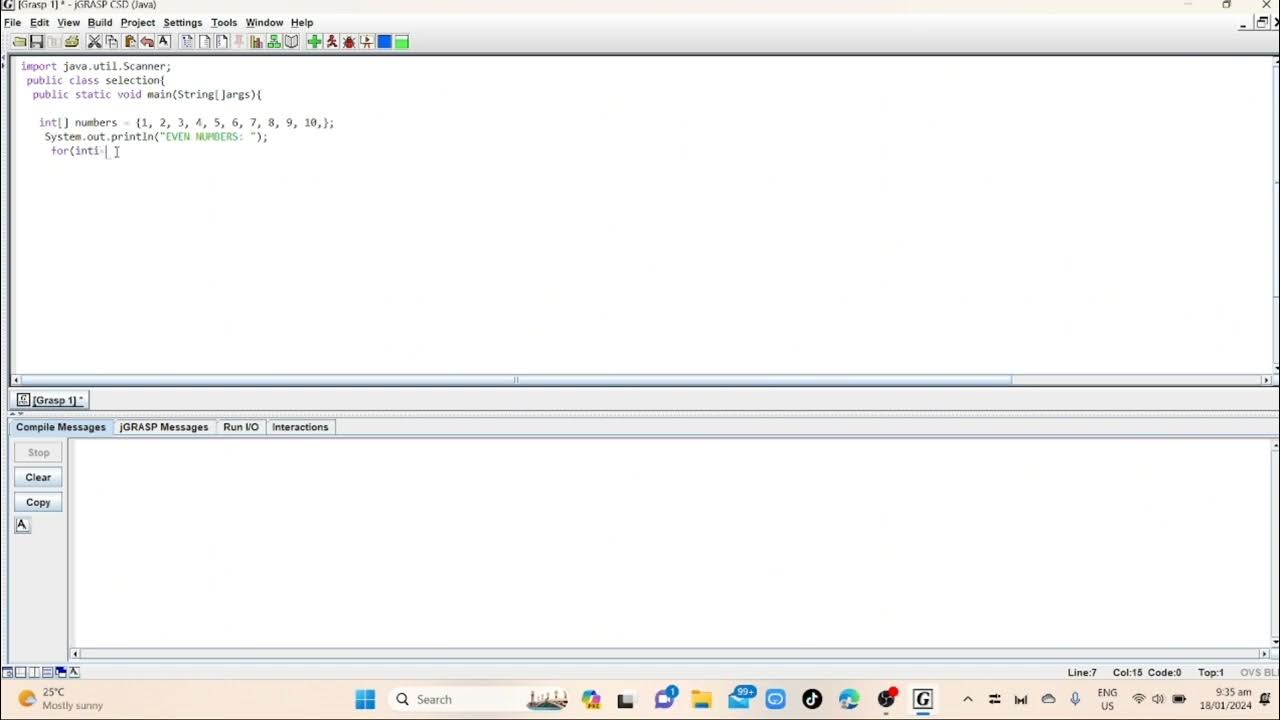 selection arrays - YouTube