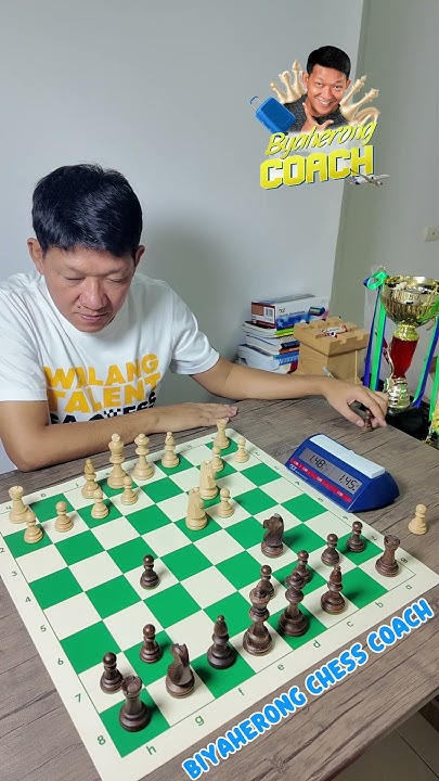 Exploiting Bad King move in English Opening! #chess #chessstrategy #biyaherongcoach #chessgame ...