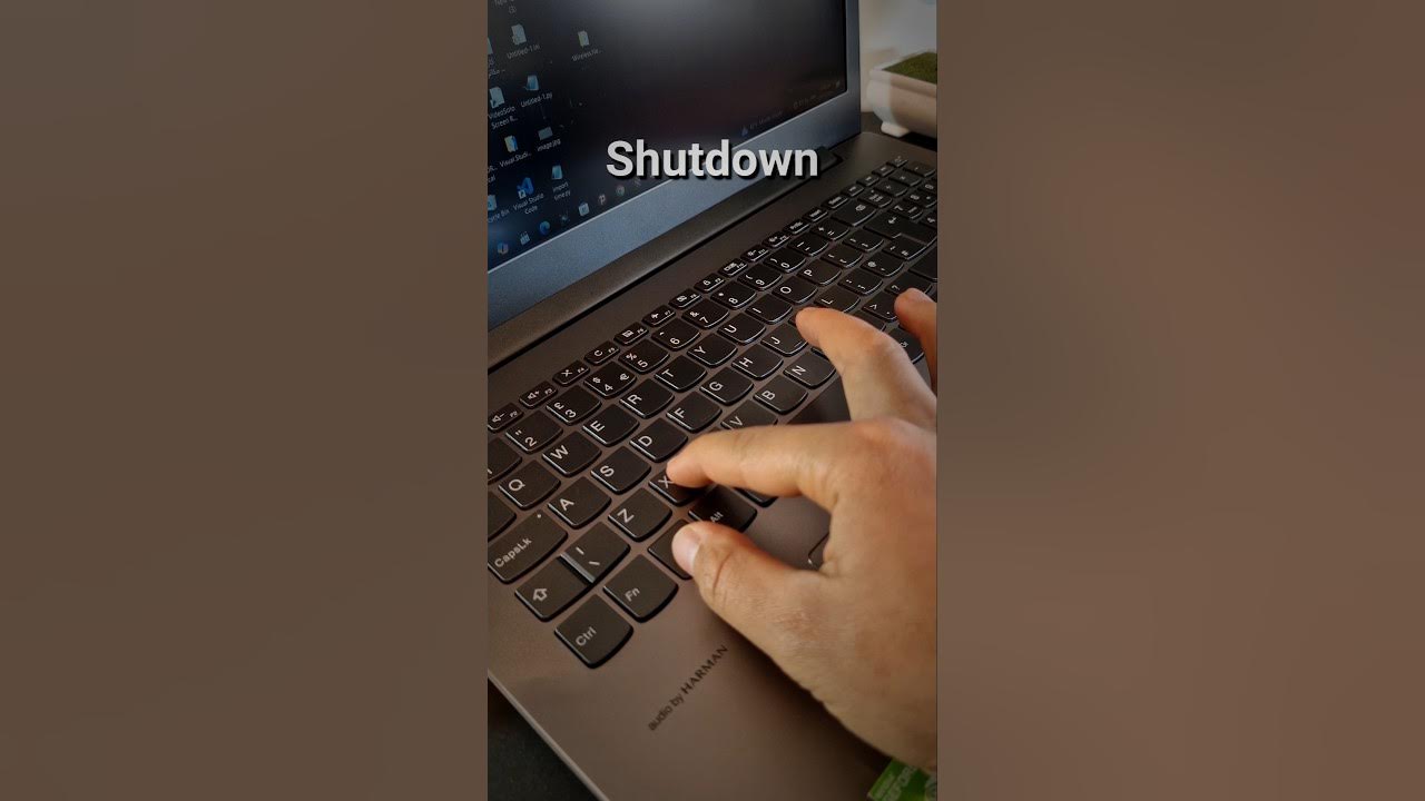 Shutdown shortcut keys | #computer #PC #asmr #tricks - YouTube