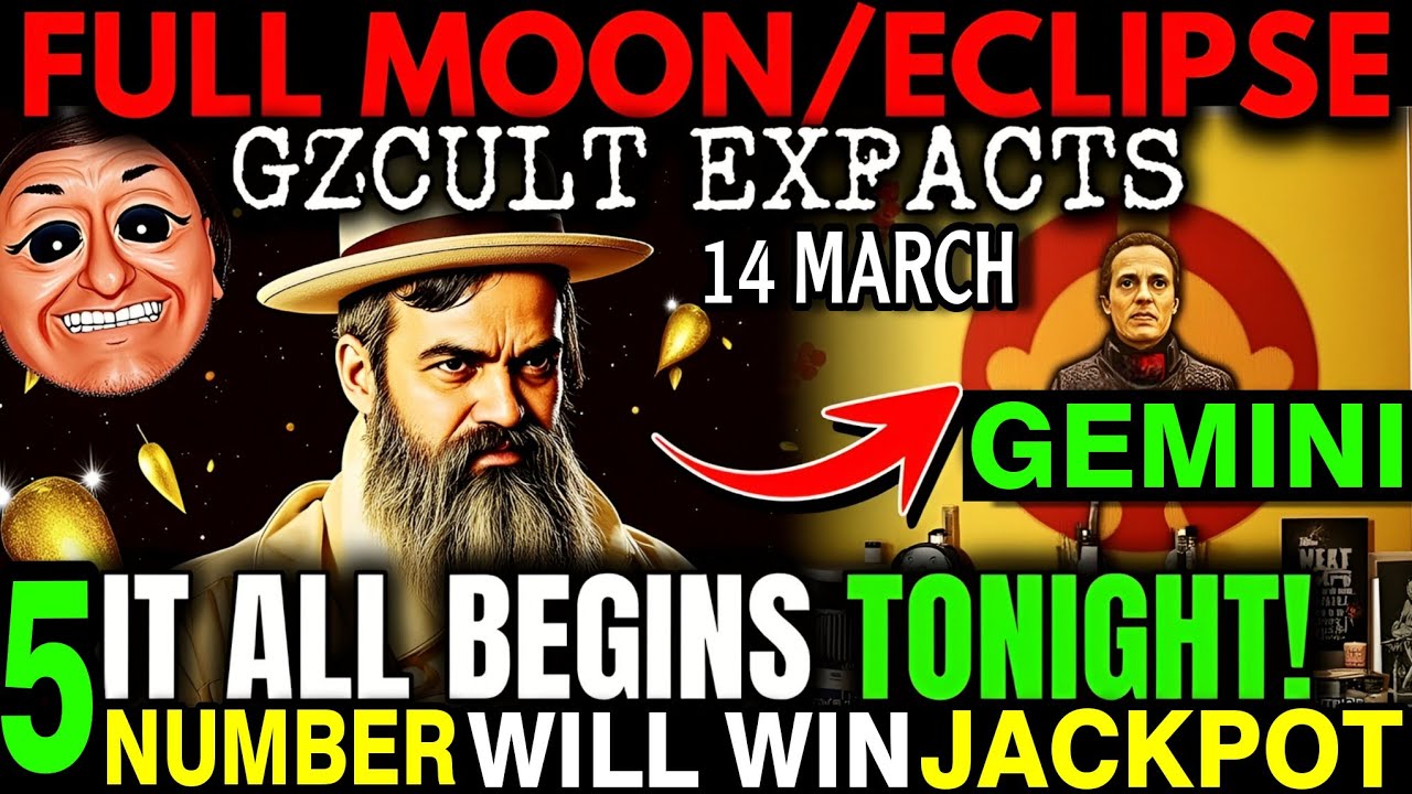 Gemini’s 5 Lucky Numbers for March 14 – Your Millionaire Moment - YouTube