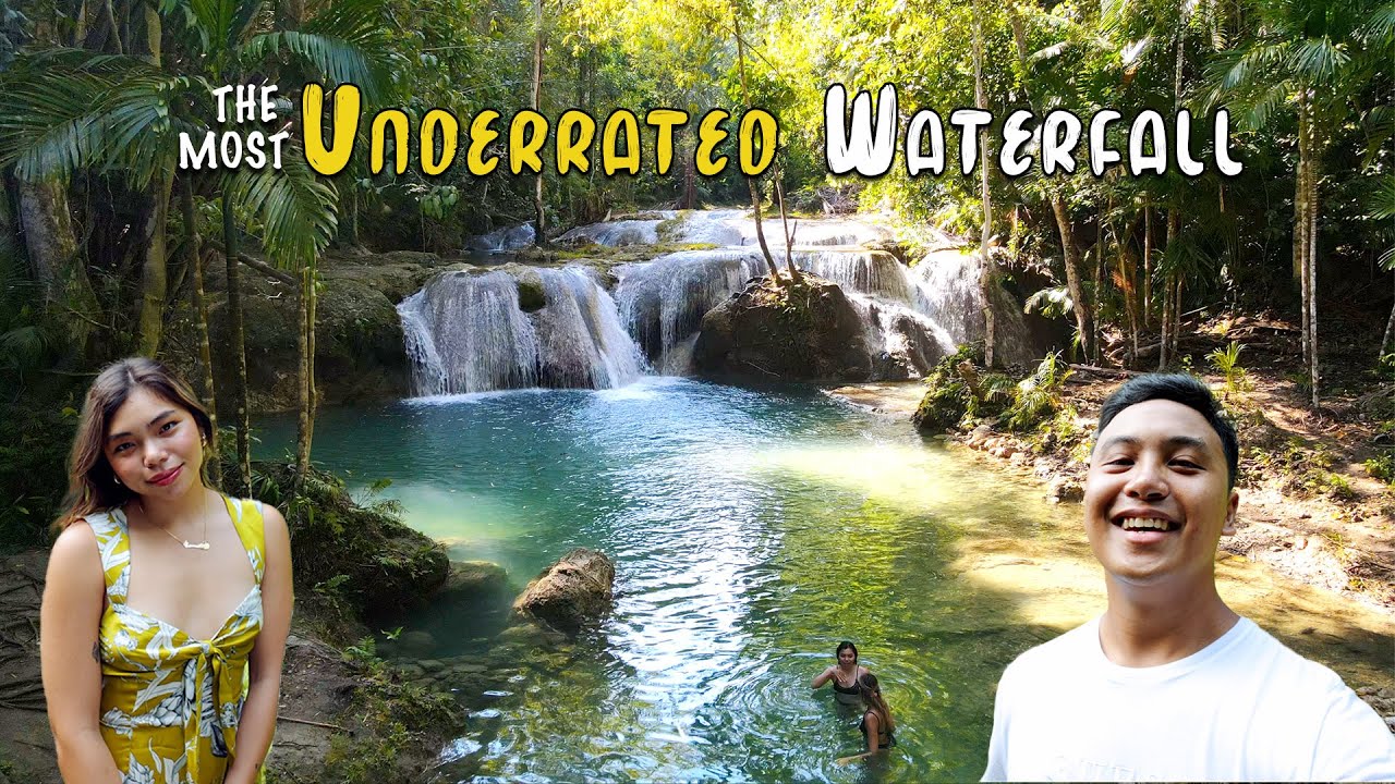 You NEED to see this WATERFALL in the PHILIPPINES! Find a hidden gem in Siquijor Island - YouTube