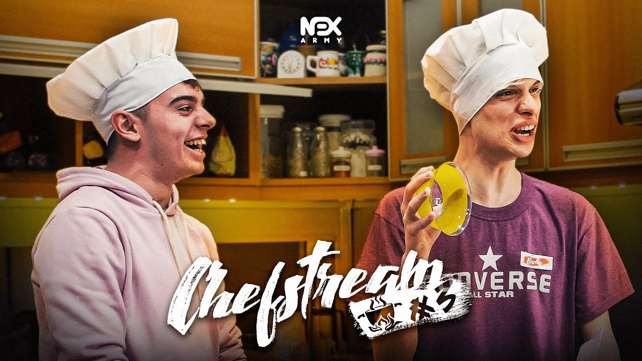 3 STREAMERS 1 COCINA | CHEFSTREAM 3 | NEX ARMY - YouTube