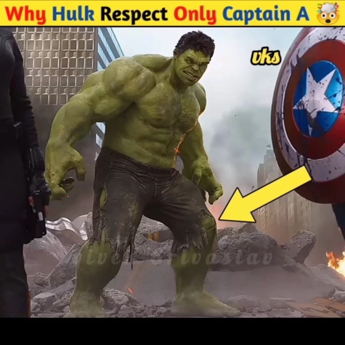 Why Hulk Respect Only Captain America? 🤯 #shorts #viralshort - YouTube