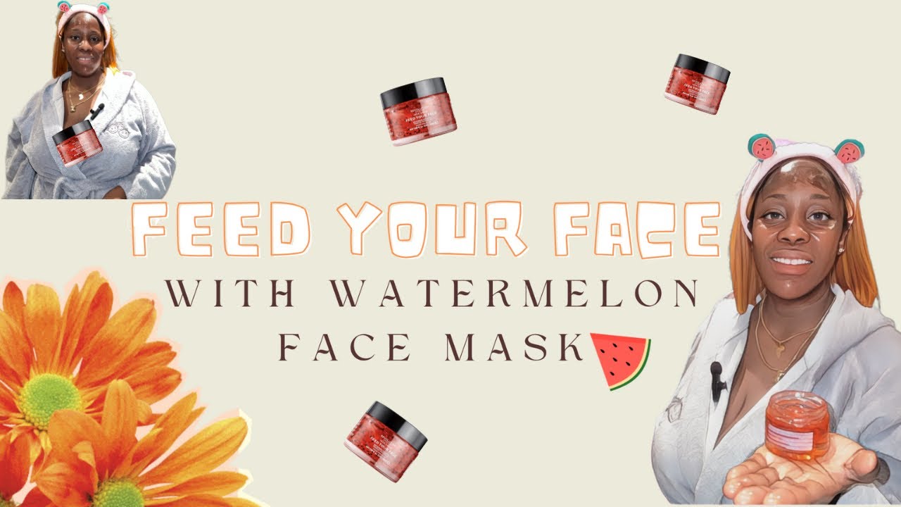 FEED YOUR FACE WITH REVOLUTION WATERMELON MASK/ NEW MUM SKINCARE ...