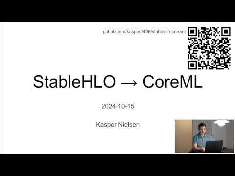 StableHLO to CoreML - YouTube