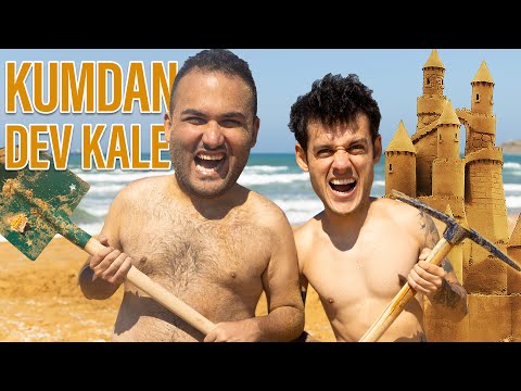 ORKUN İLE KUMDAN DEV KALE YAPTIK @orkunisitmak