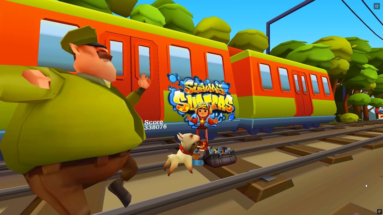 Subway Surfers Classic Jake Red Outfit Fullscreen (2025) - Gameplay ...