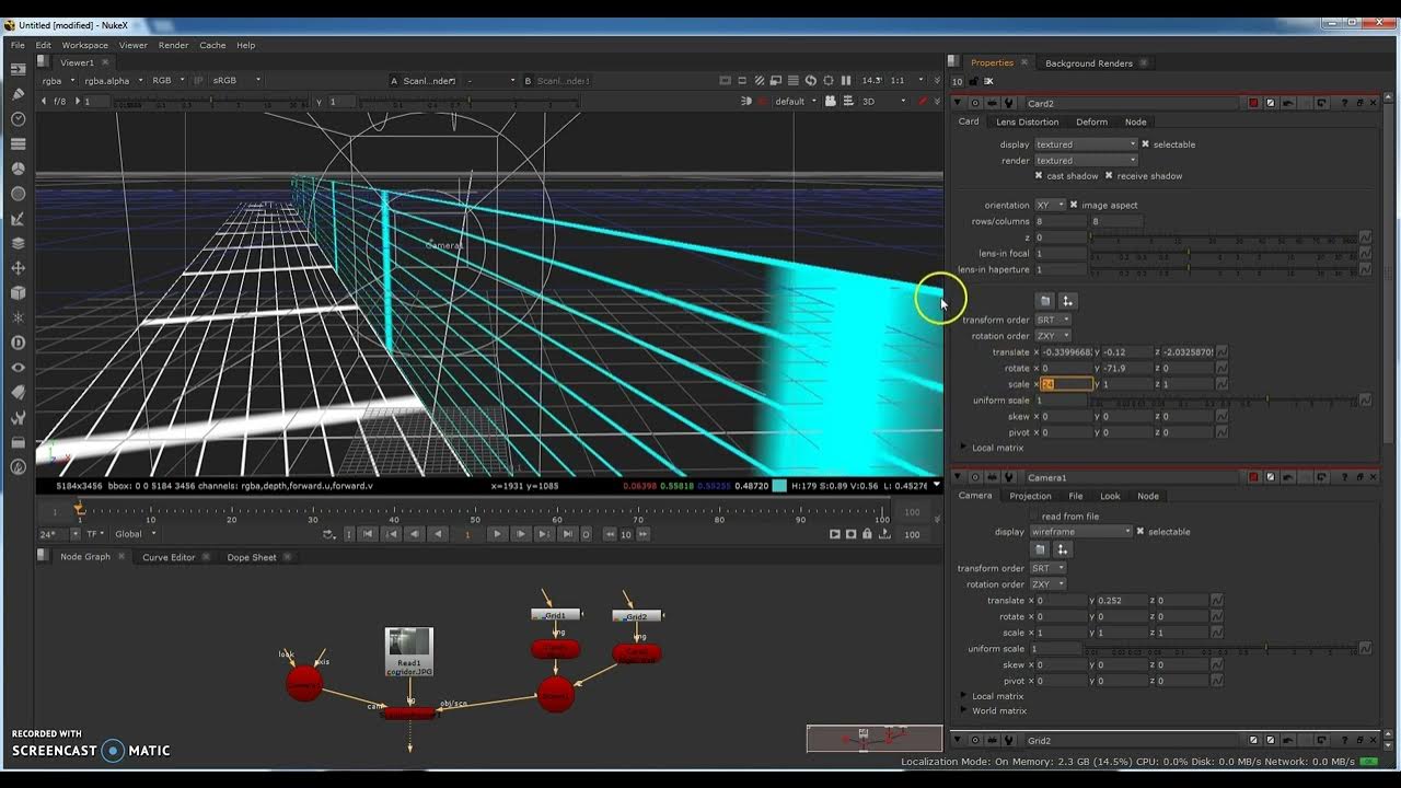 Nuke Camera Projection Tutorial 2 - YouTube