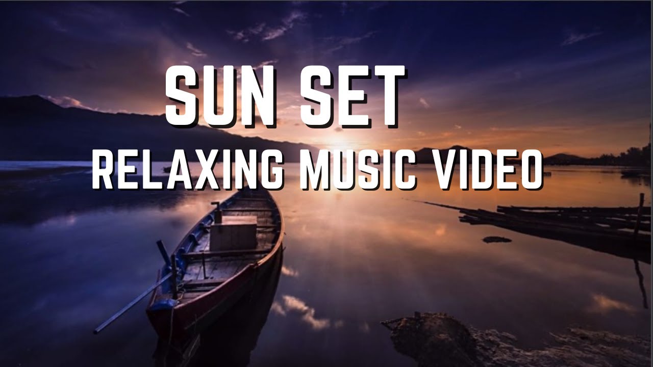 Sunset Music, Nature sounds, Meditation music, Ocean Sunset, 4k - 0004 ...