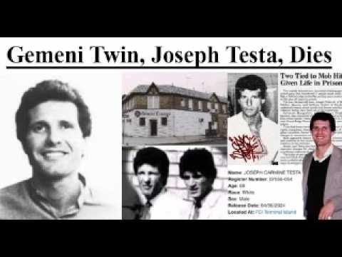 Gemeni Twin Joseph Testa Dies i Anthony Senter's status I Roy DeMeo ...