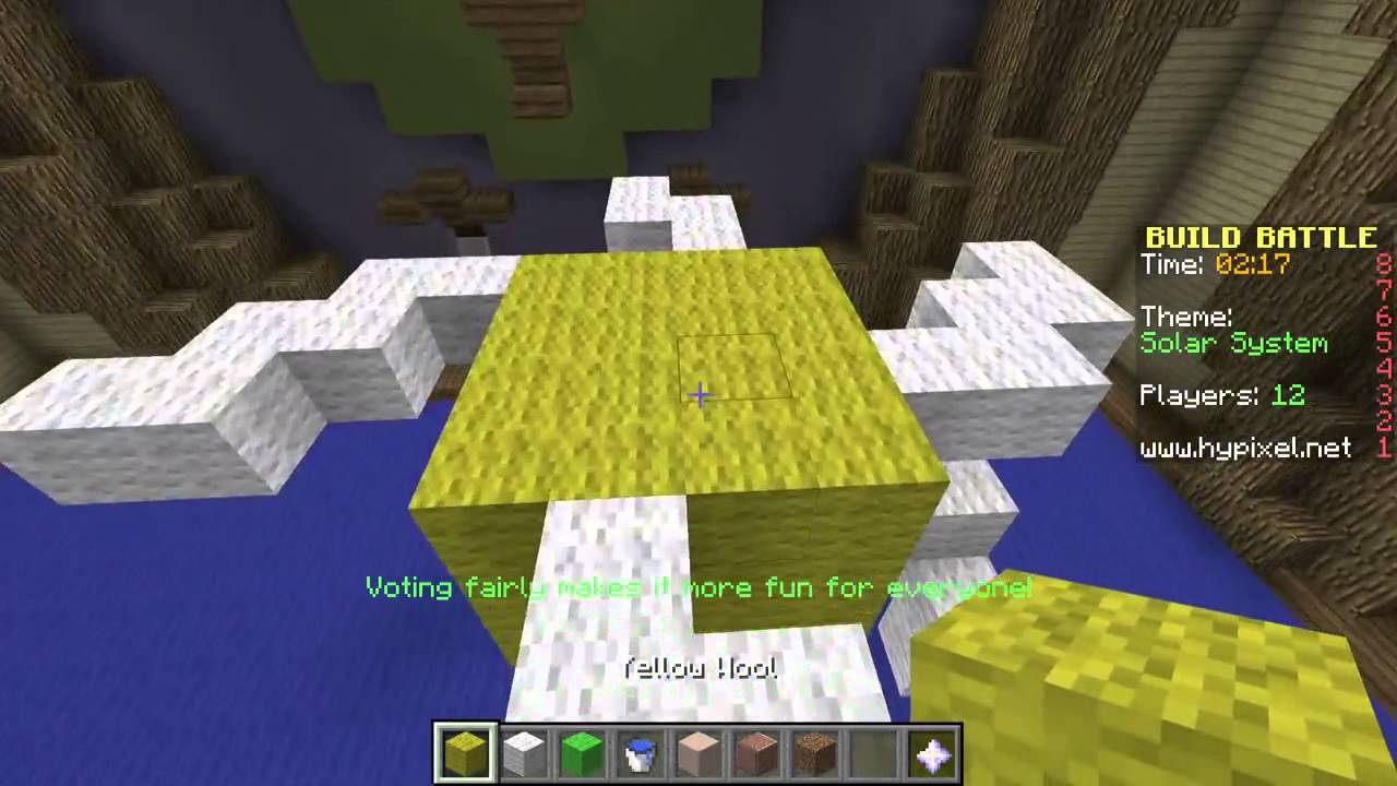 BUILD BATTLE: SISTEMA SOLAR PERFECTO - YouTube