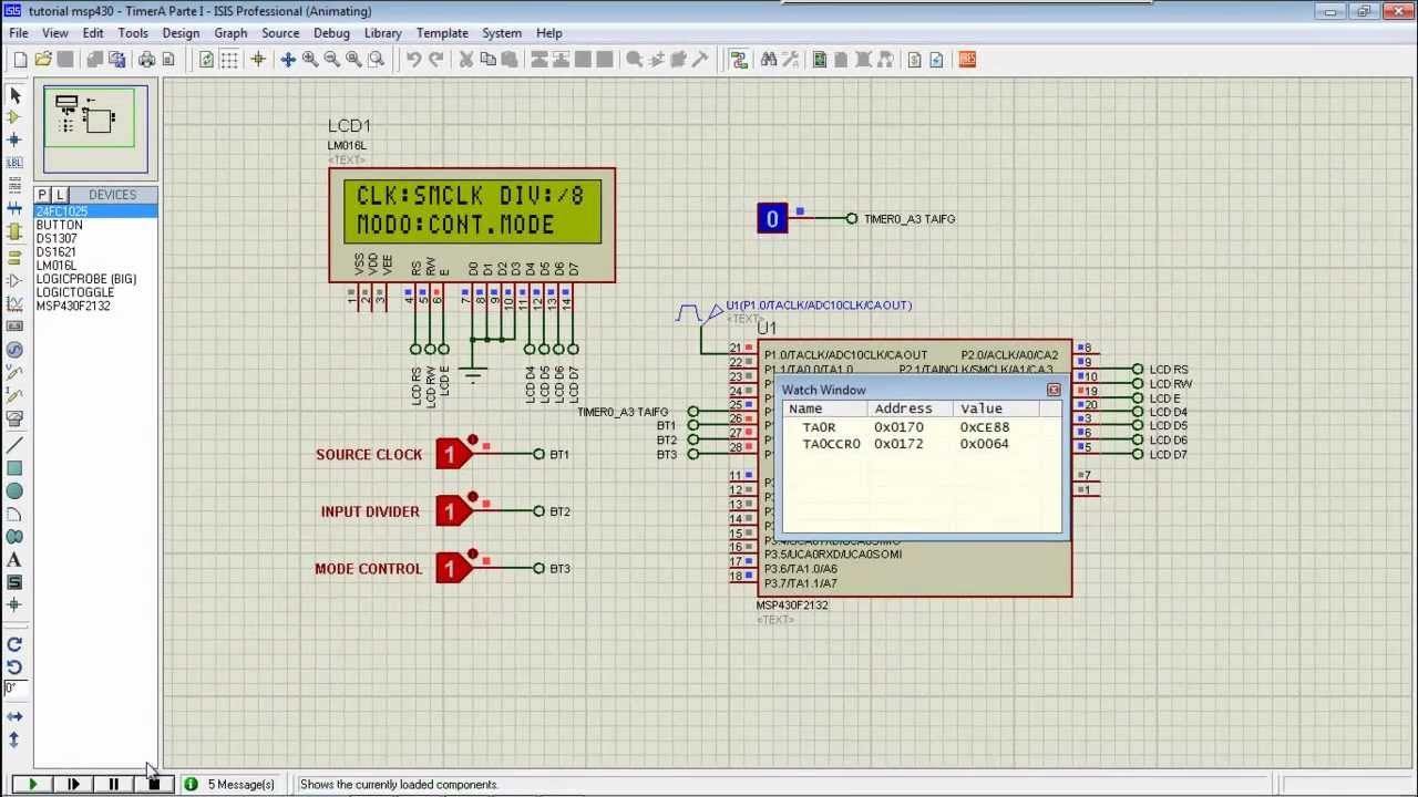 Tutorial Msp430 Timera Parte I Timer Block 22 Youtube 9201