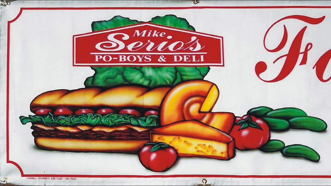 Mike Serio's Deli & Po-Boys - Logo, Menus, & Signs - YouTube