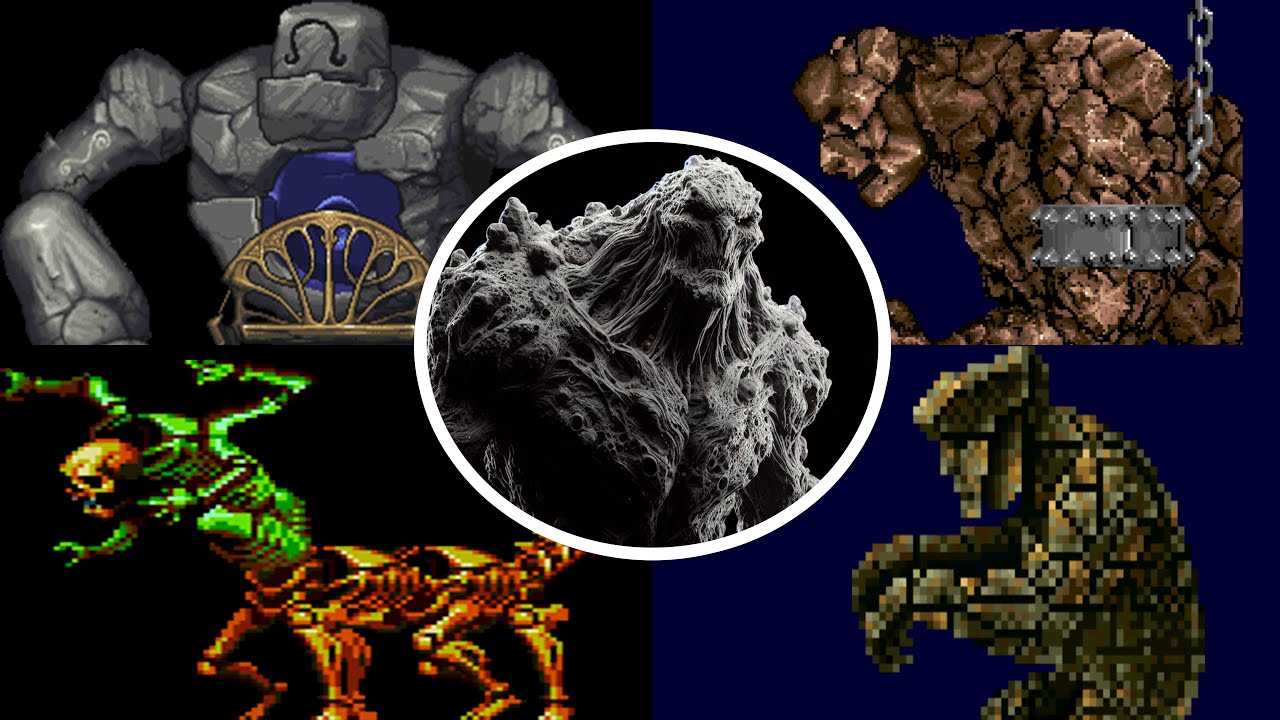 CASTLEVANIA ''THE GOLEM'' [EVERY BOSS FIGHT] 4K/60FPS #castlevania # ...