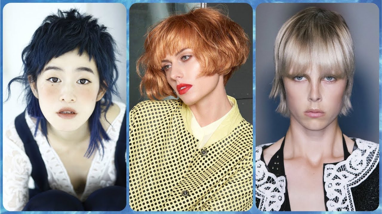 Top 20 👒 moderne kratke zenske frizure sa siskama jesen 2018 - YouTube