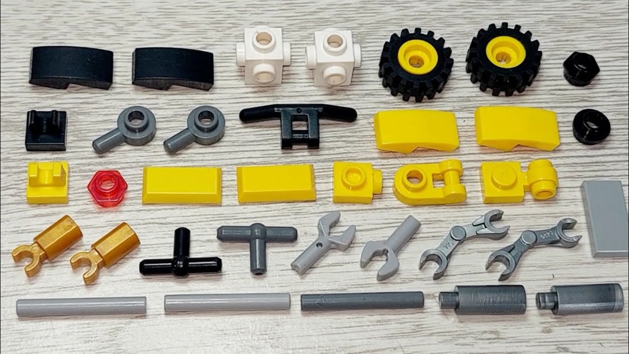 Lego mini bike 35 parts - YouTube