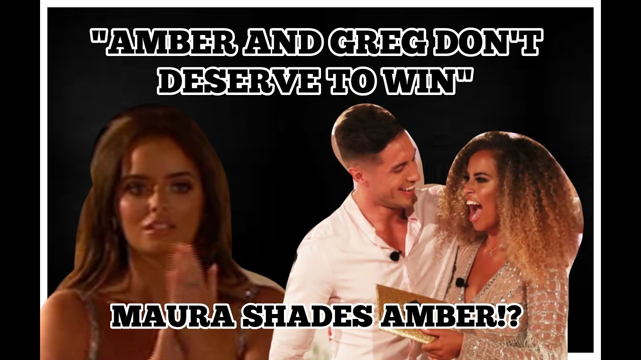 LOVE ISLAND : MAURA SPEAKS OUT ABOUT SHOCKING REACTION - YouTube