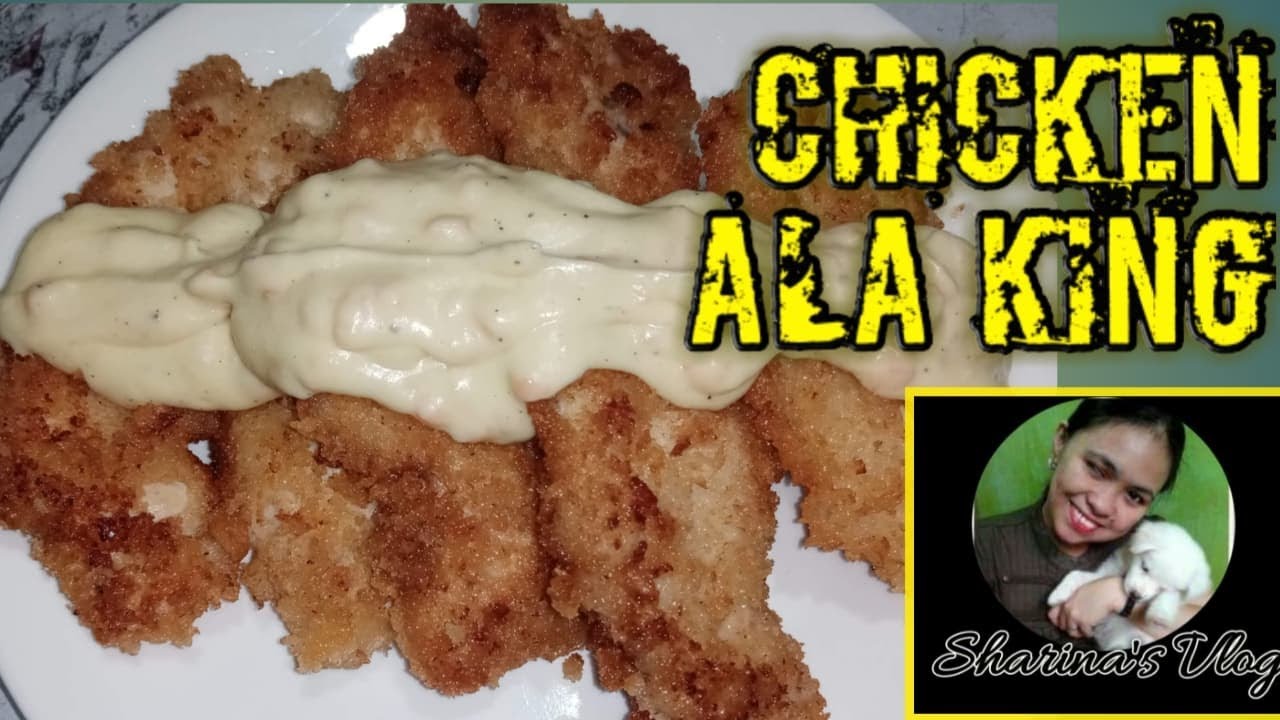 Mcdo Style CHICKEN FILLET ALA KING / SHARINA'S VLOG #36 - YouTube