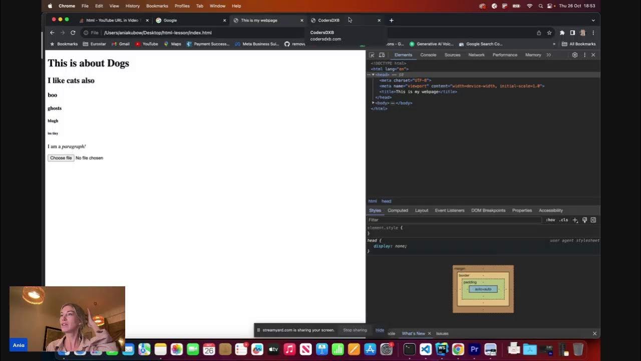 1 hour coding Introduction - YouTube