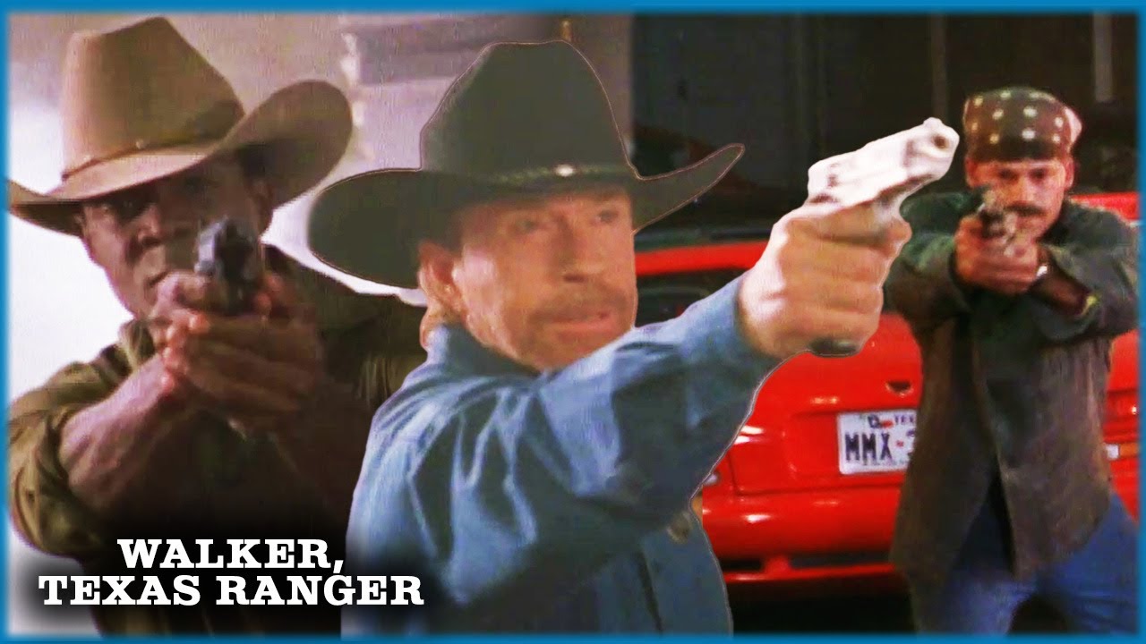 Classic-Car Drug Dealers Breakdown | Walker, Texas Ranger - YouTube