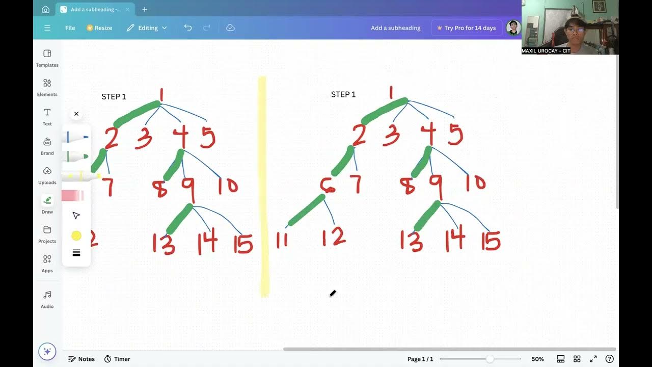 GENERIC TREE/N-ARY TREE CONVERSION TO BINARY TREE - YouTube