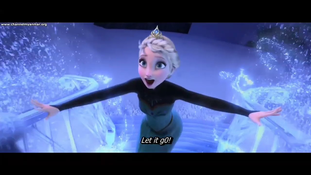 Frozen 1 (Princess Elsa sings LET IT GO) - YouTube