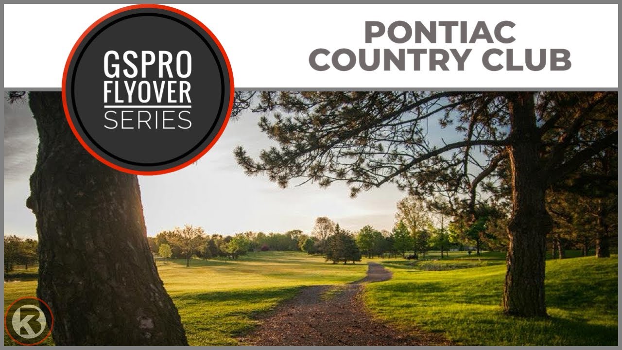 GSPro Course Flyover - Pontiac Country Club - Designed by Bugolax - YouTube