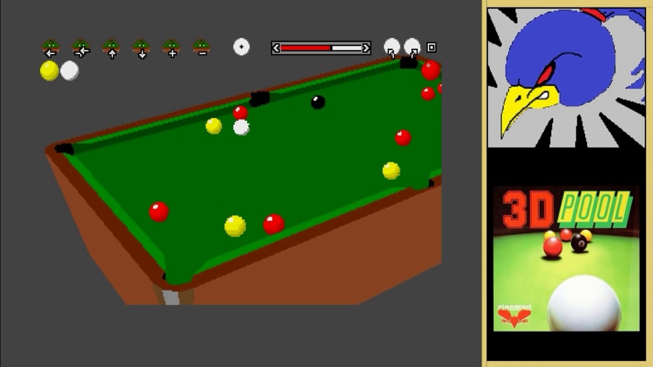 3D pool (atari ST) por Denilworld - YouTube