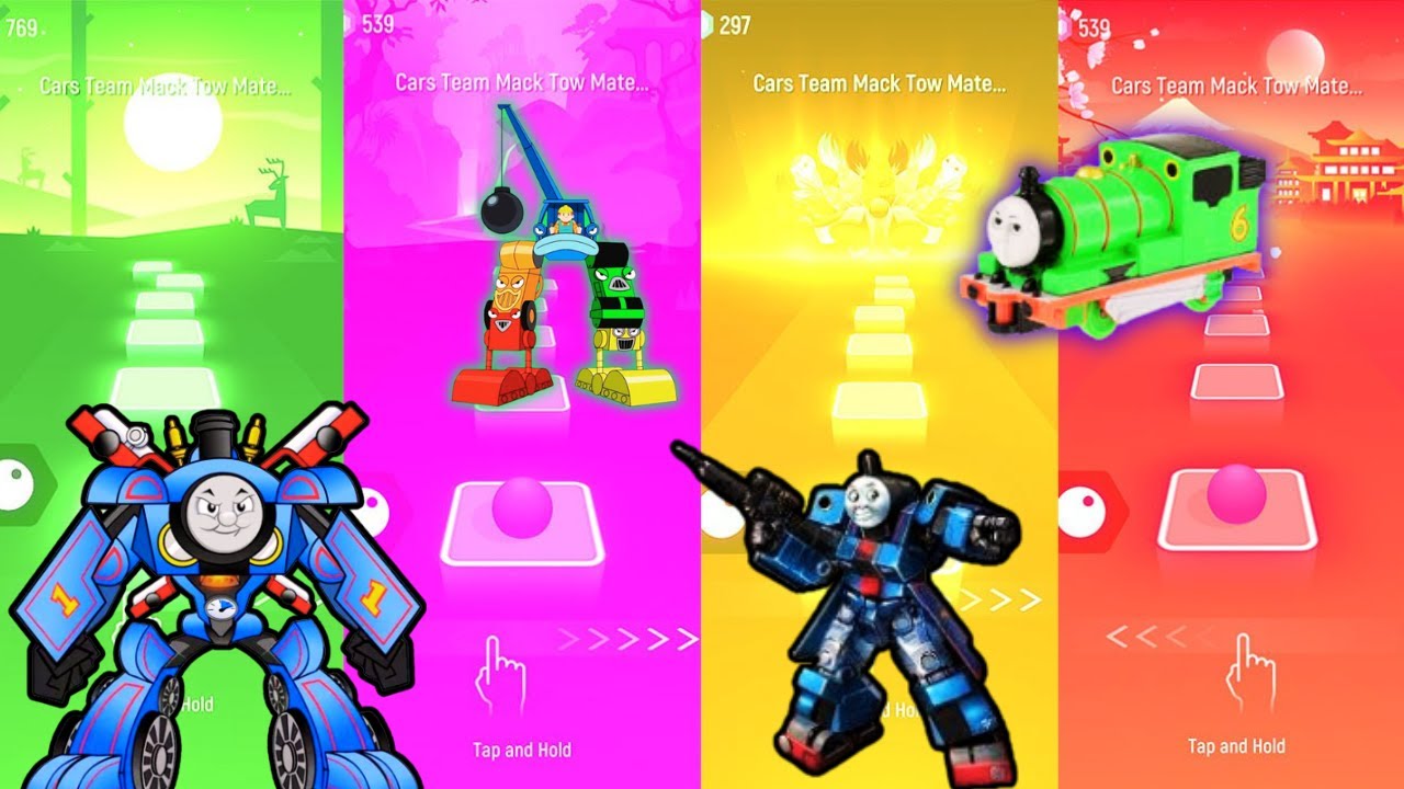 Thomas Transformer vs Thomas The Builder vs Robot Thomas vs Percy ...