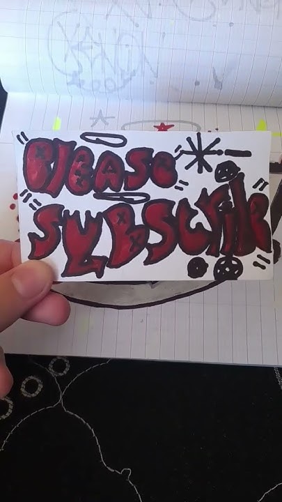 Tero chrome black book graffiti - YouTube