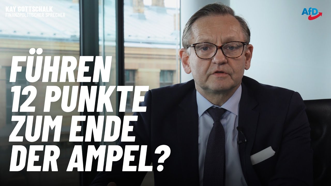 Führen 12 Punkte zum Ende der Ampel? - YouTube