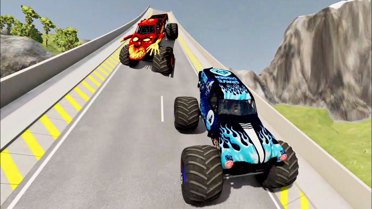 Monster Jam | Monster Trucks | Insane Monster Jam Truck Crashes ...