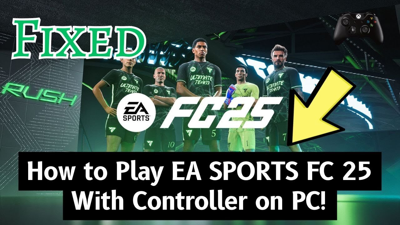 How to Play EA SPORTS FC 25 With Controller on PC! - YouTube