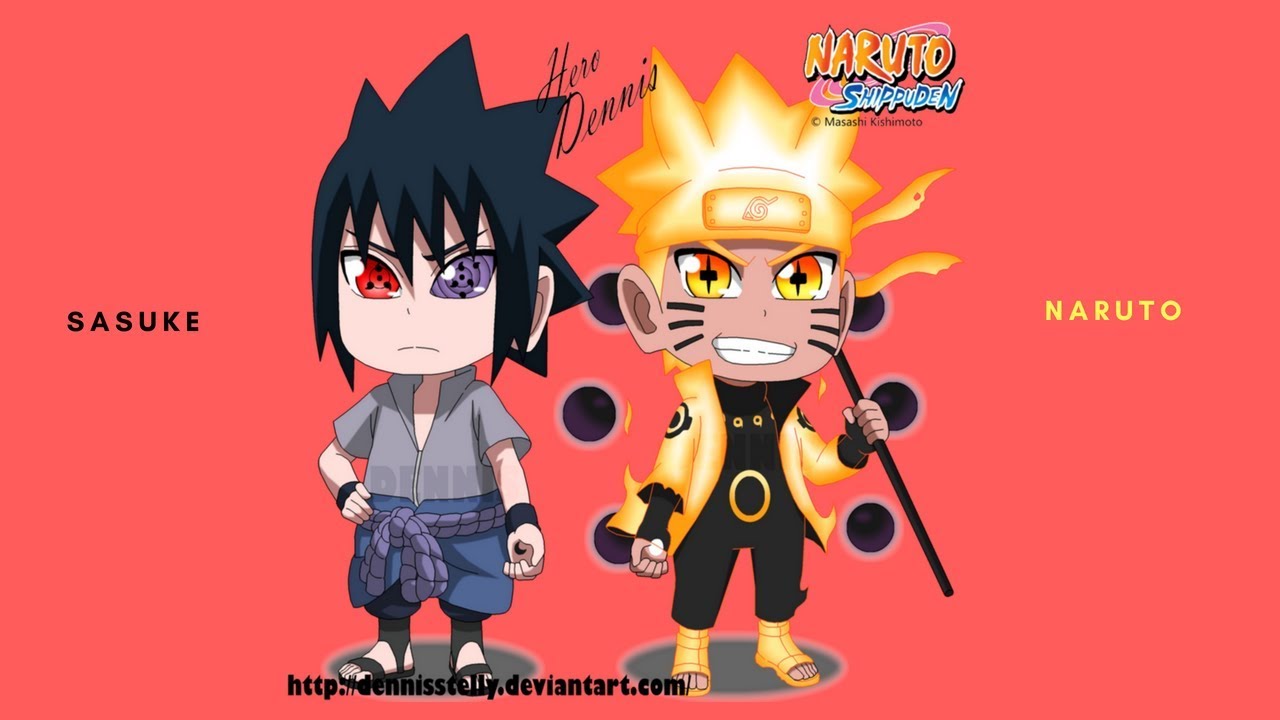 mini naruto and sasuke advetures - YouTube