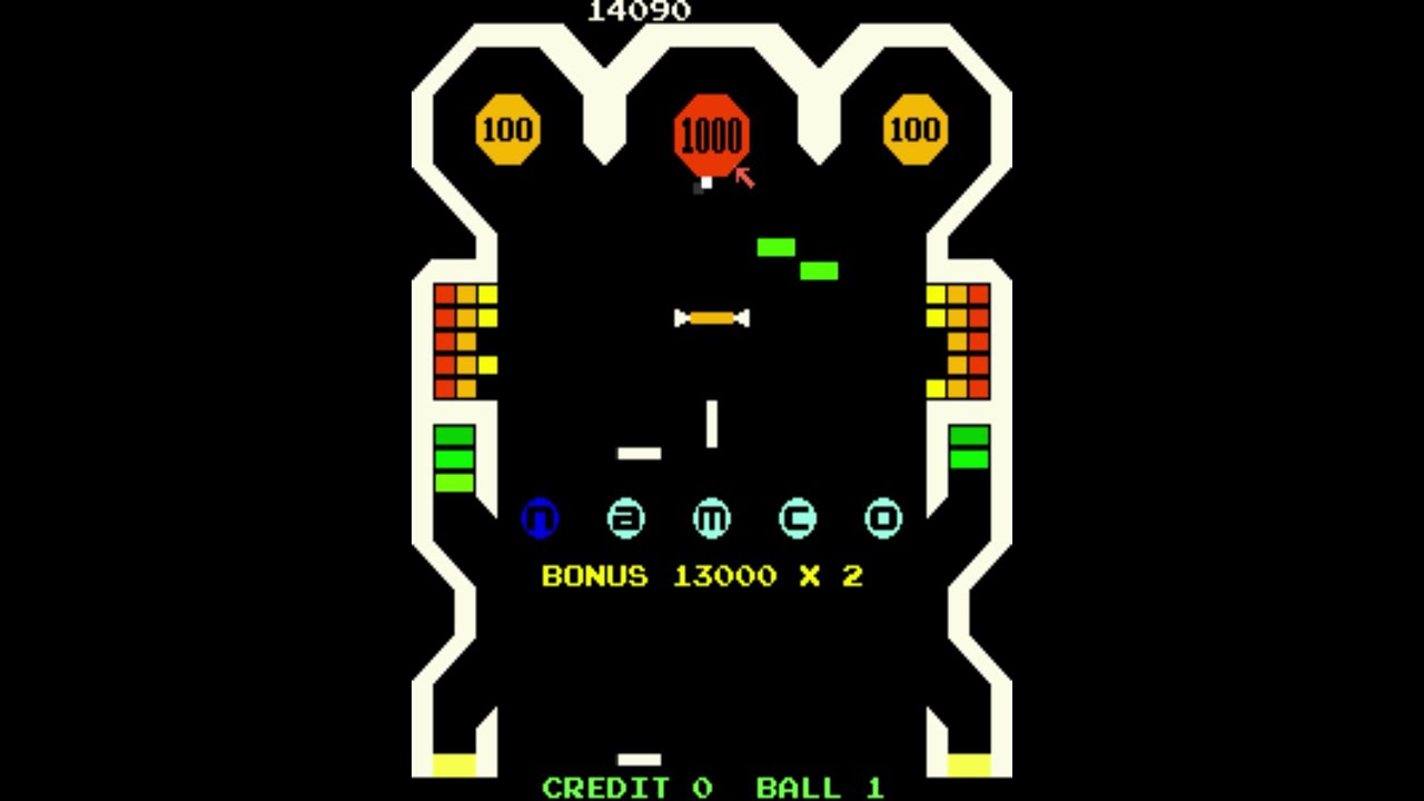 1979 Namco Bomb Bee Gameplay - YouTube